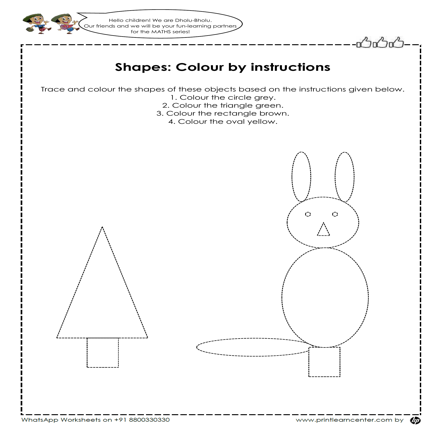 Worksheets For Playgroup