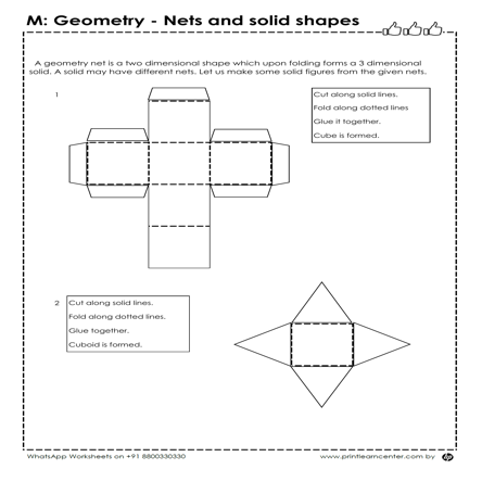 Geometry Worksheets For Grade 5 Pdf Mastering 3D Shapes With Grade 5