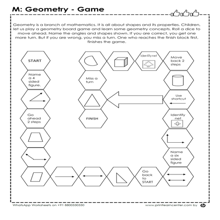 Free Math Worksheets Grade 5 Geometry Properties Of Quadrilaterals (C)