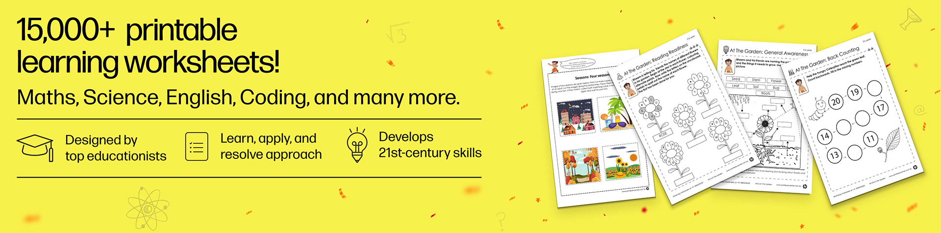 Printable Activity Worksheets For Kids | HP PLC