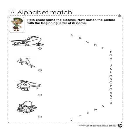 Learning The Alphabet Worksheets Pdf For Preers - Infoupdate.org
