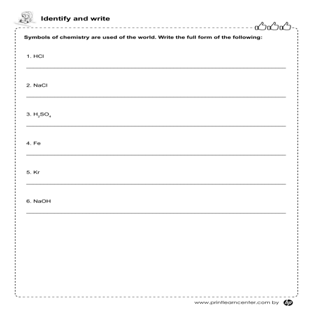 Chemistry A Study Of Matter 3 6 Worksheet Atomic Structure Answers