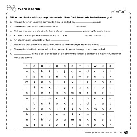 Middle School Physics Worksheets