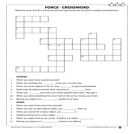 Culinary Math Crossword Puzzle Grade 1 Crossword Puzzle Ug (teacher