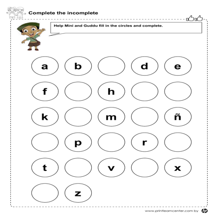 Learning English Alphabet Worksheets Pdf Free Printable Pdf ...